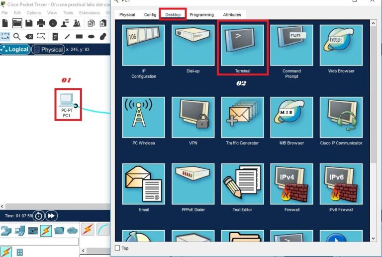 How to configure a cisco router with a console cable - CCNA Practical Labs