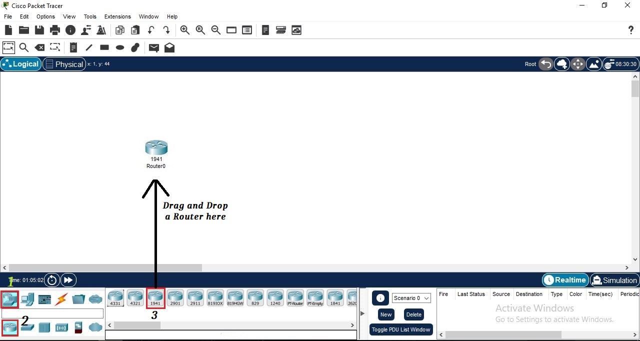 Exploring the fundamentals of Packet Tracer - CCNA Practical Labs