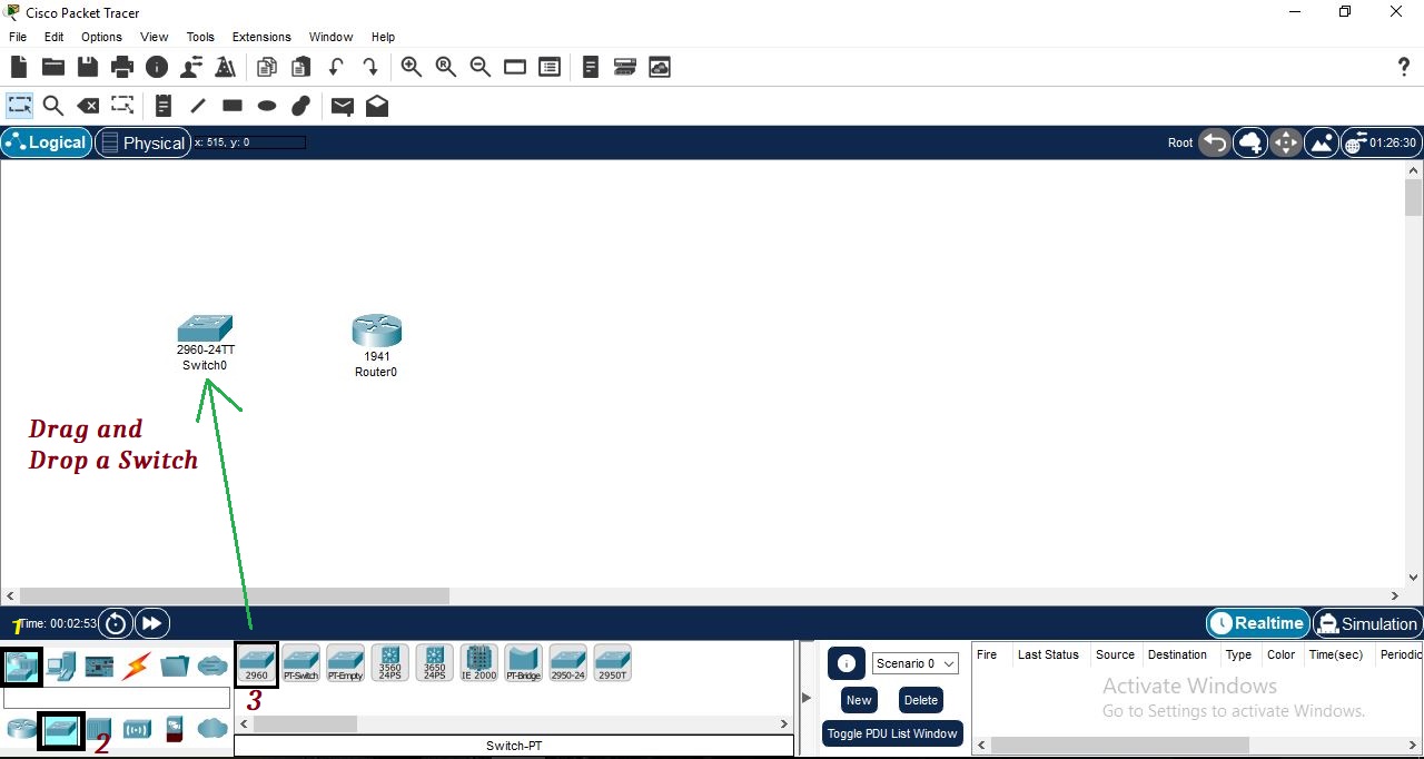 Exploring the fundamentals of Packet Tracer - CCNA Practical Labs