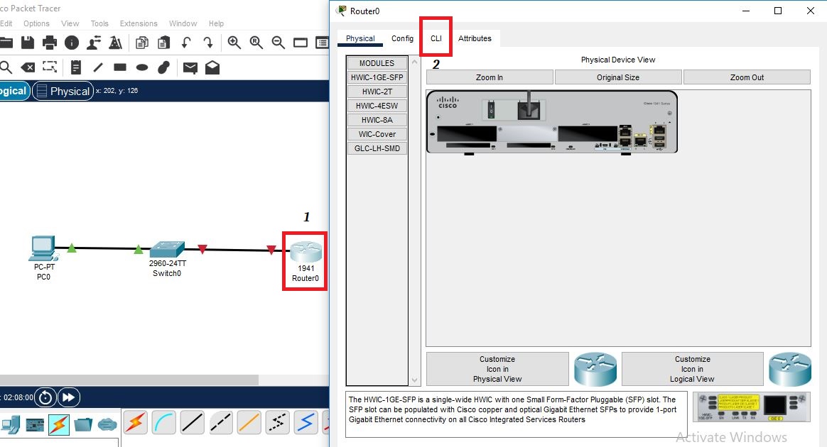 Connecting Computers to Routers via Switches in Packet Tracer - CCNA Practical Labs