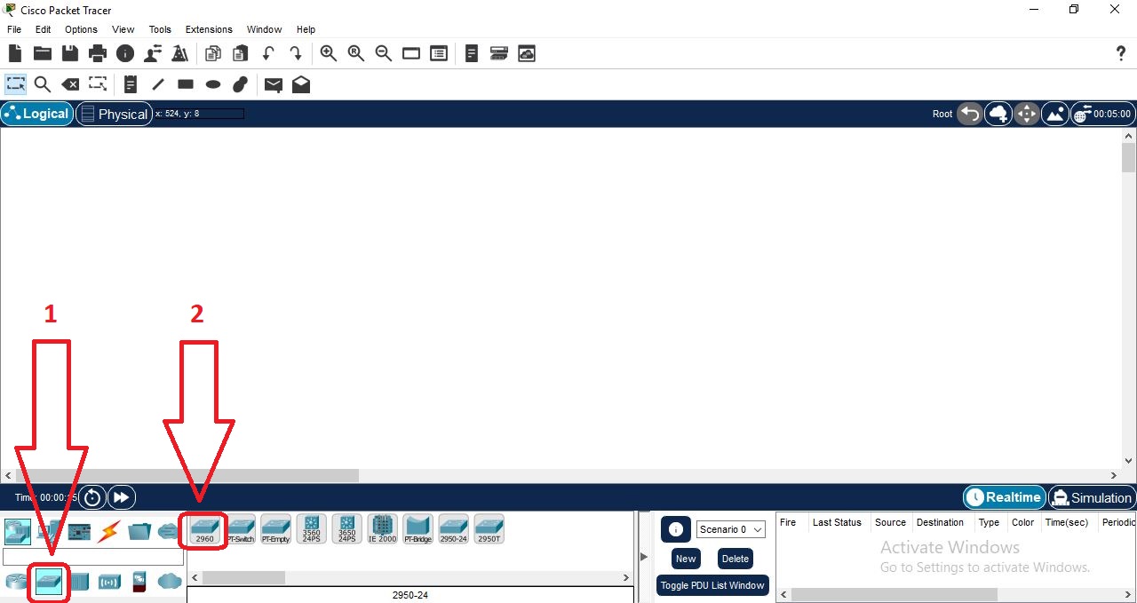 How to Connect Computers to a Switch in Cisco Packet Tracer - CCNA ...