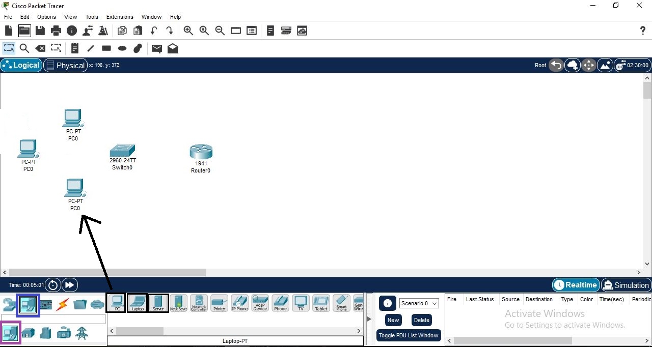 Exploring the fundamentals of Packet Tracer - CCNA Practical Labs