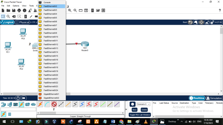 Exploring the fundamentals of Packet Tracer - CCNA Practical Labs