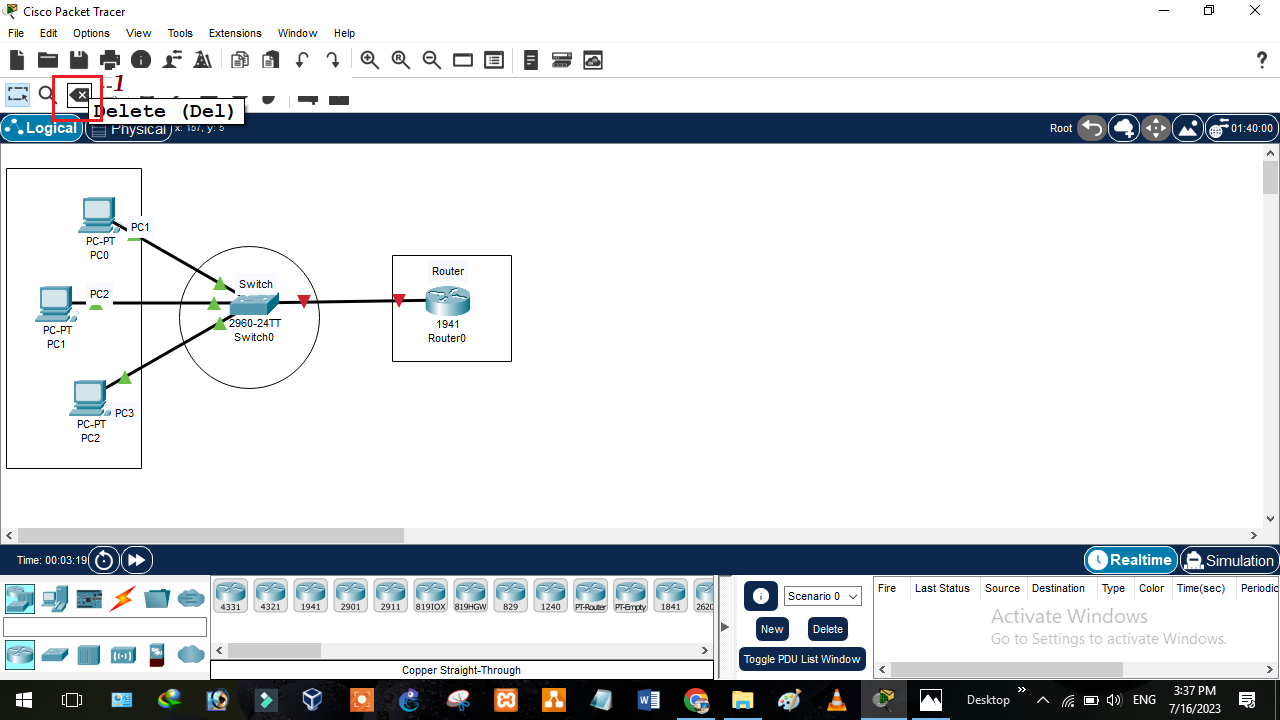 Exploring the fundamentals of Packet Tracer - CCNA Practical Labs