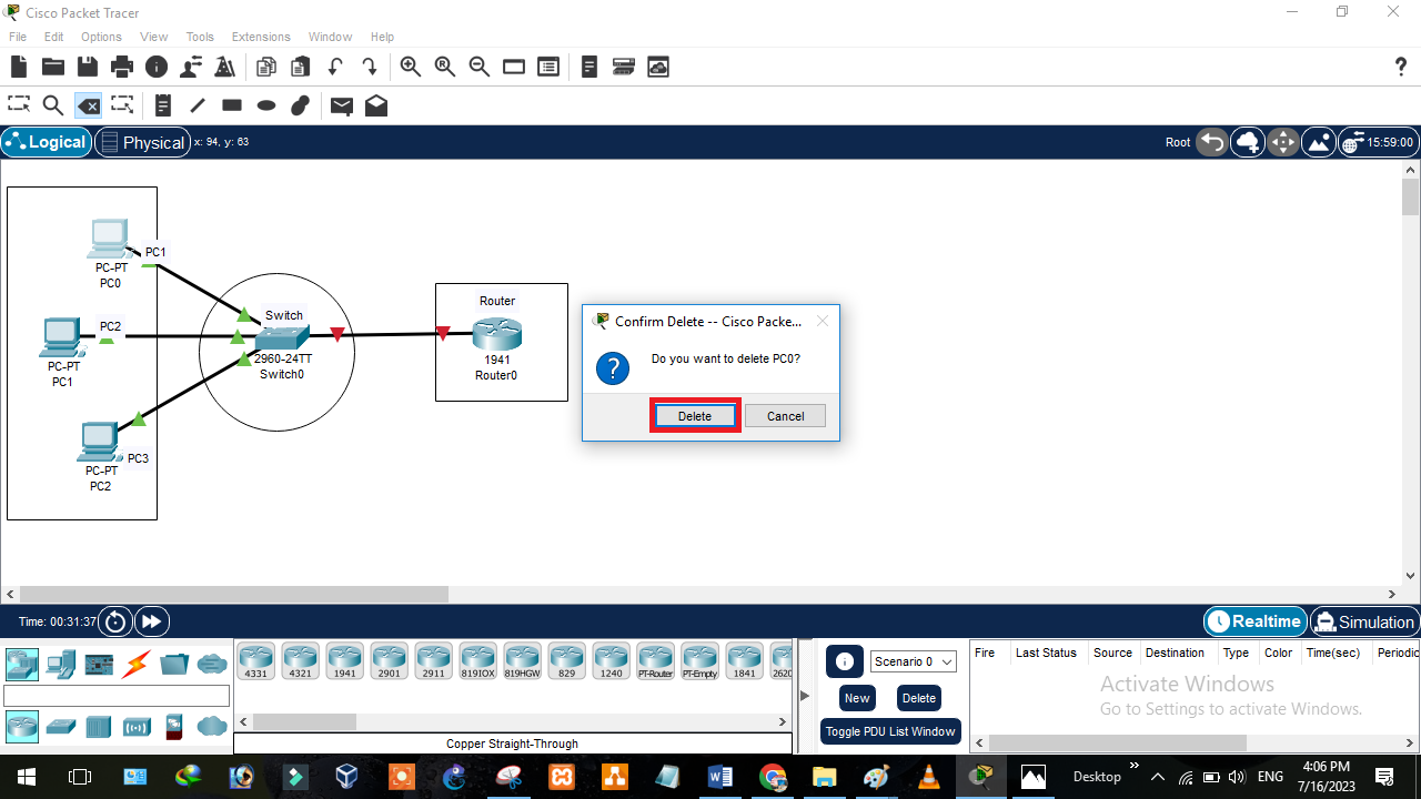 Exploring the fundamentals of Packet Tracer - CCNA Practical Labs