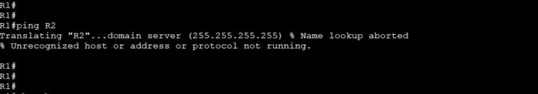 Resolve Device IP into Hostname in a Cisco Router - CCNA Practical Labs