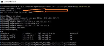 How to Automate Network Access With Python Netmiko Library part-1 - CCNA Practical Labs