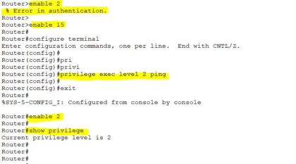 Quick and Simple Ways to Manage Cisco Router Privilege Level - CCNA ...