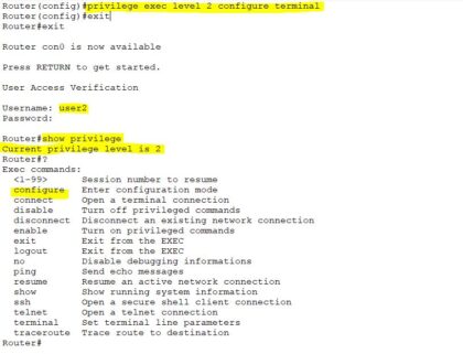 Quick and Simple Ways to Manage Cisco Router Privilege Level - CCNA ...