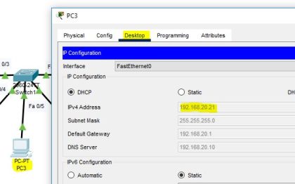 What is DHCP Server: How to configure in Packet Tracer - CCNA Practical Labs