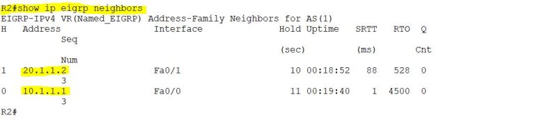 EIGRP Named Mode vs Classic Mode: How to Configure - CCNA Practical Labs