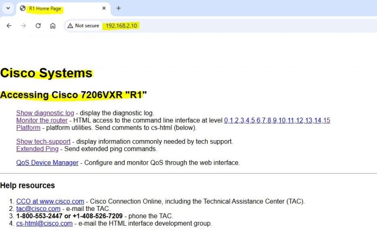 How to Access and Configure router from Web Browser - CCNA Practical Labs